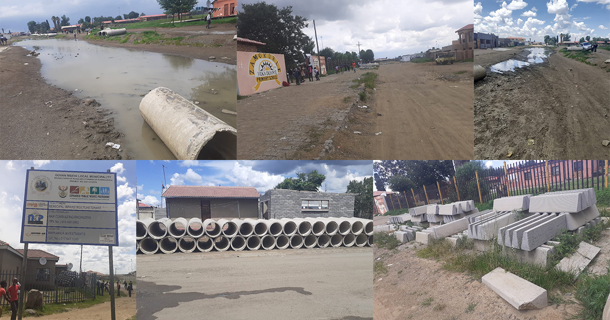 Residents calls on Govan Mbeki Municipality to complete all unexecuted ...